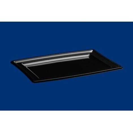 Plateaux de restauration en PET noir GUILLIN (5 pièces) - Parfaits pour ...
