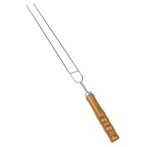 Comfort Living - Fourchette à barbecue en acier inoxydable, 6 pièces