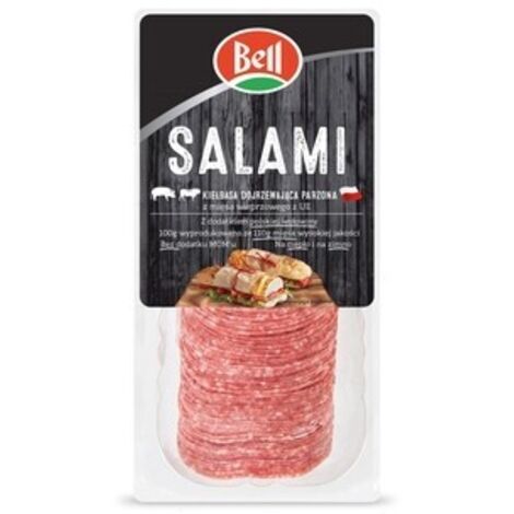 Salami Naturel BELL - Tranches de porc et de bœuf 300g