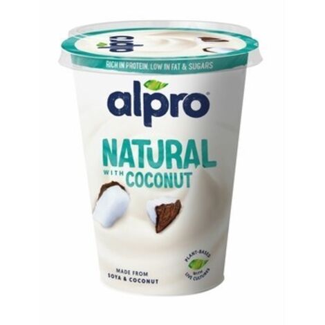 Alpro Yaourt de soja à la noix de coco - Naturel, végétalien, sans ...