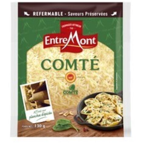Entremont Comté - Fromage français râpé 130g