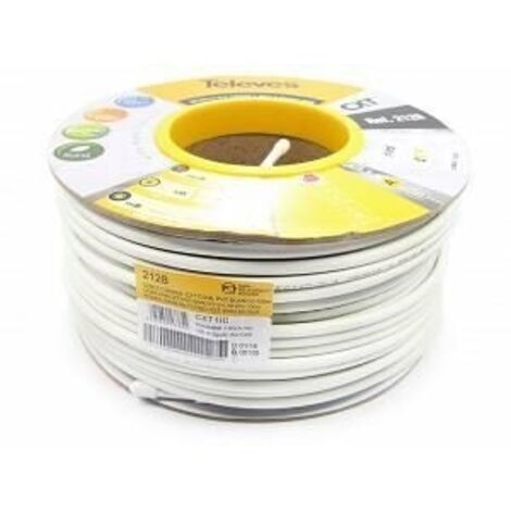 Câble coaxial Televes CXT 1.02 CU 79% PVC 100 m