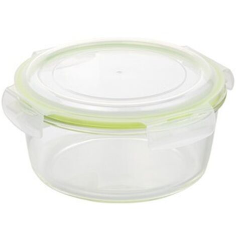 Selgros111 Récipient en verre 620 ml - Hermétique, pour le réfrigérateur