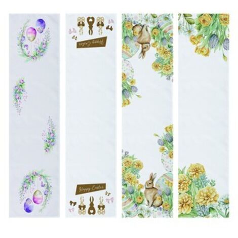 Chemin de table de Pâques Selgros111 38 x 160 cm - Décorations de table ...