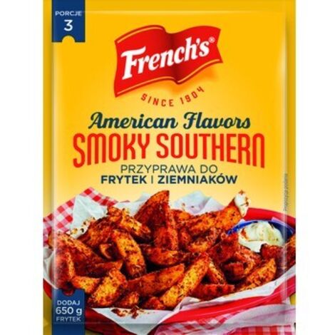 Selgros111 Assaisonnement pour frites fumées du Sud - Saveur intense, 15 g