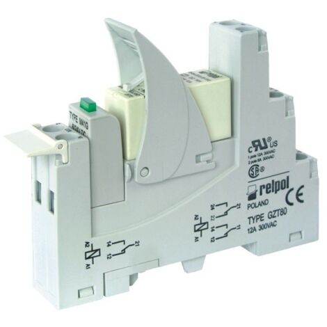 Relais d'interface PI84-230AC-M93G-TS-2012, contacts : 2P, alimentation ...