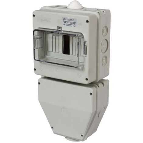 Coffret isolant de protection SWKI-3 avec bande TH-35 25A 400V IP43 ...