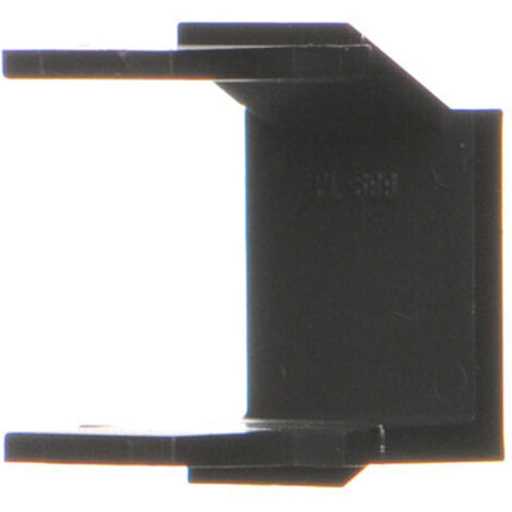 Cache-trou RJ45/RJ12 pour prise de télécommunication, noir mat Simon54
