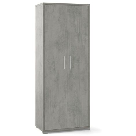 Armadio multiuso con due ante 71x41x h182 cm