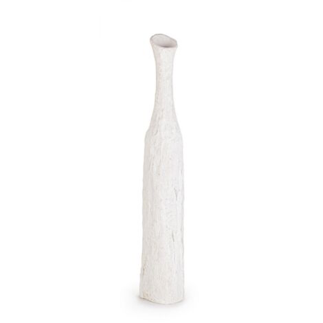 Vaso spugna bianco D.18x109h in resina