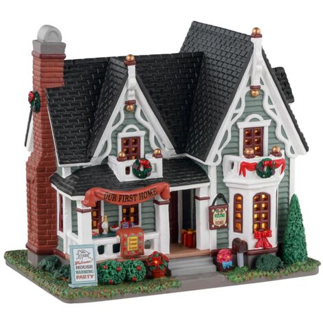 Lemax House Warming - Casa Calda per villaggio di Natale