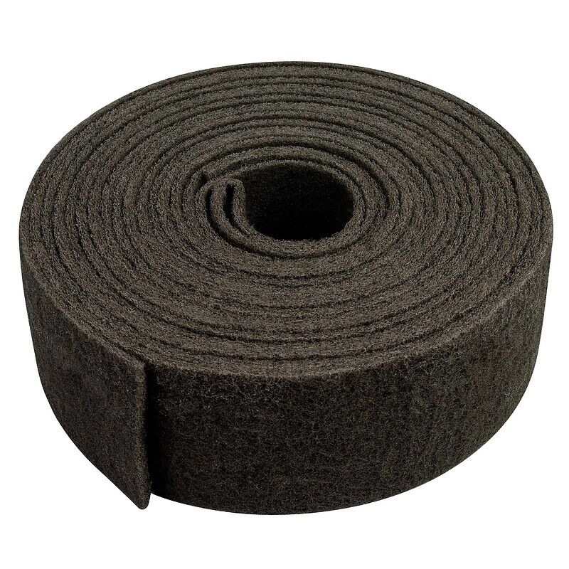 Rouleau Scotch Brite 100x10 m coloris marron grain moyen - 3M