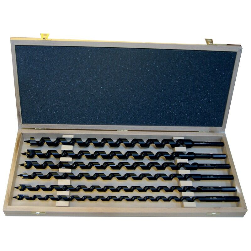 Coffret de 6 mèches à hélice unique queue 6 pans Ecolite - FAMMAB