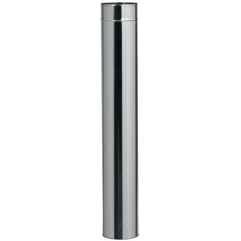 Tuyau inox 304 D 125 longueur 0,33M - TEN