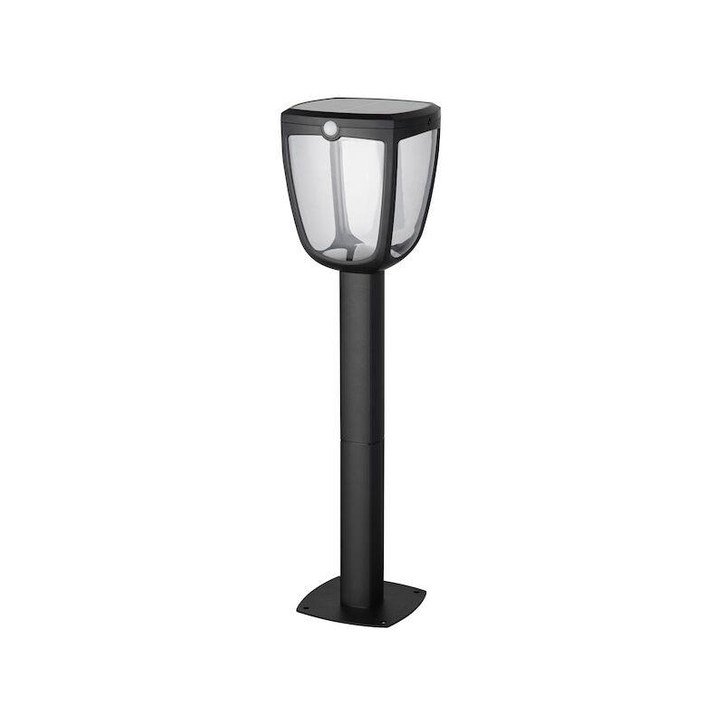 Lanterne LED solaire sur borne GIZMO SOLAR - 345 Lm - 4000 K - noir ...
