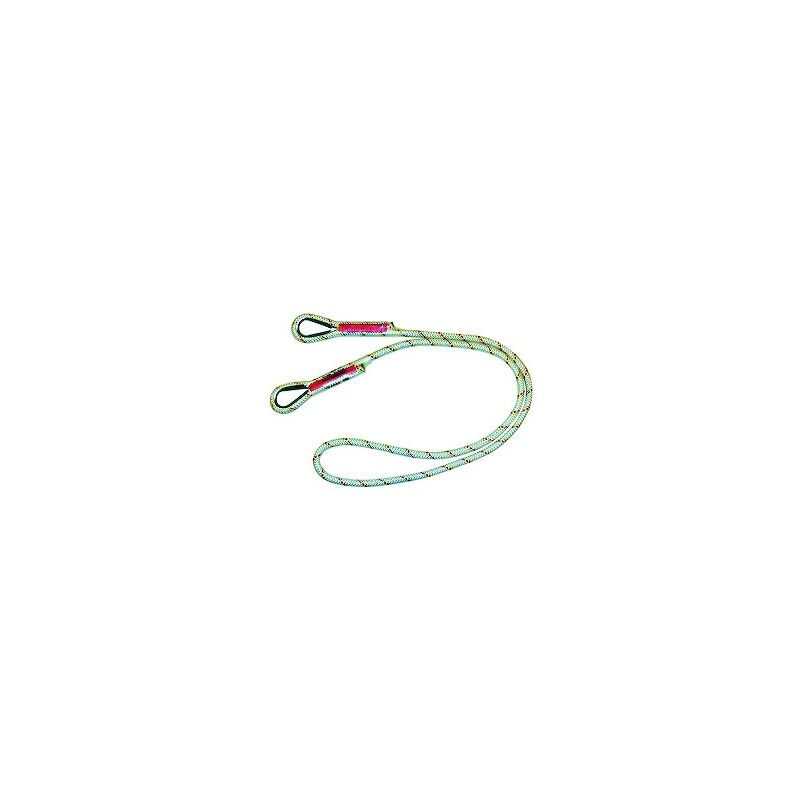 Longe antichute simple Protecta® avec 2 cosses - 1 m - PROTECTA