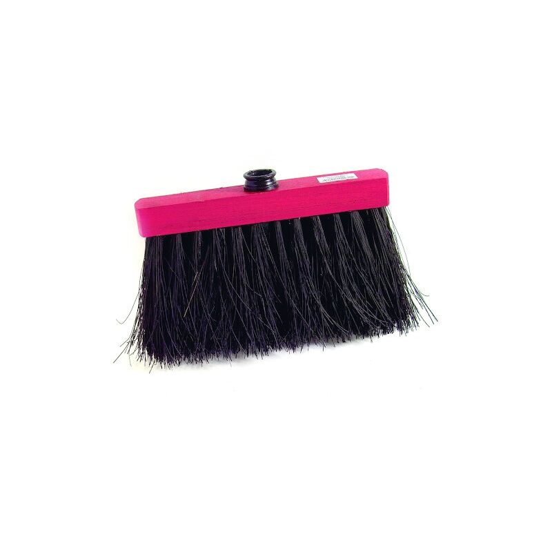 Balai bassine rouge - 25 cm - 3 rangs - KIBROS