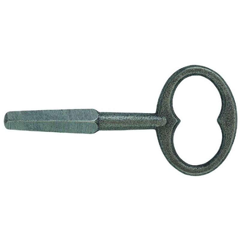 Clé de portière en fonte polie à carré conique de 6 à 10 mm type 63 ...