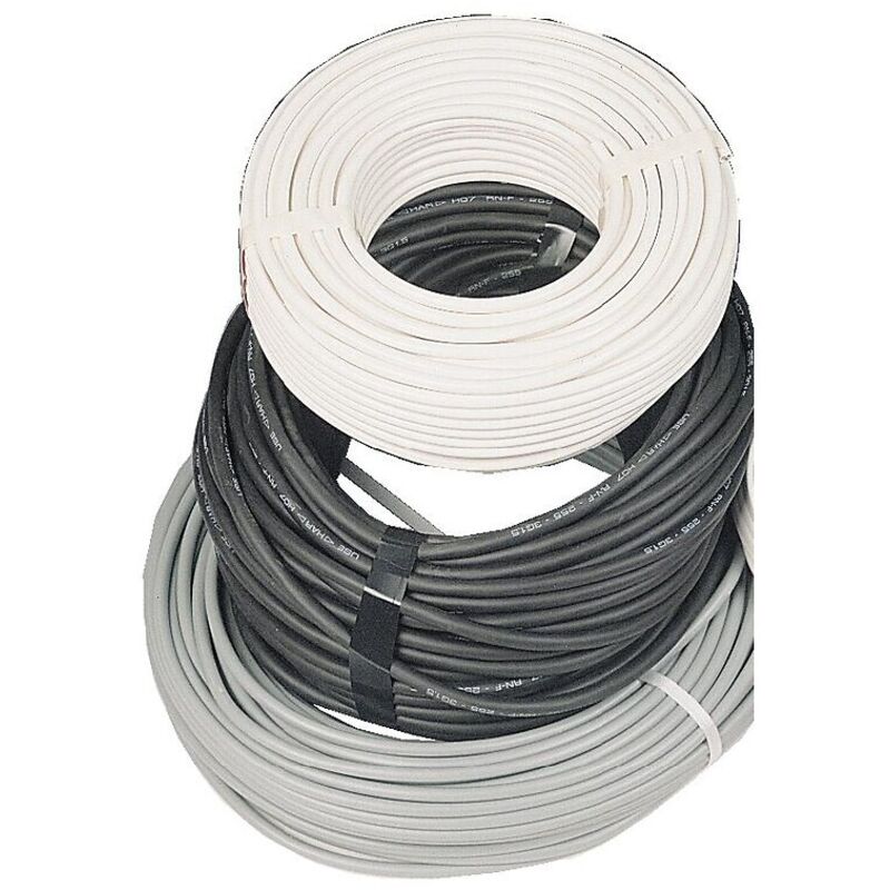 Câble rigide R2V 5G6 en couronne de 50 mètres - CABLERIE DAUMESNIL