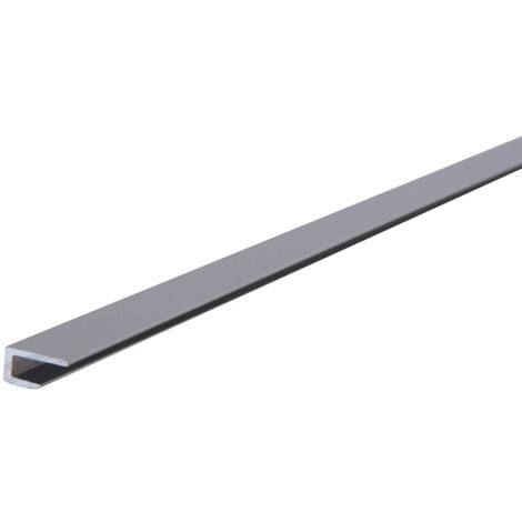 Profil de finition alu en U - 1220 mm x 3 mm - NORDLINGER