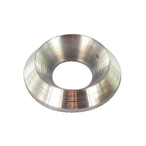 Rondelles cuvettes embouties laiton nickelé pour vis Ø3mm diamètres ...