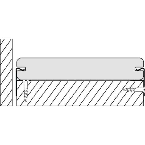 Clips de fixation invisibles cobra 20 mm de début et fin sachet 30 ...