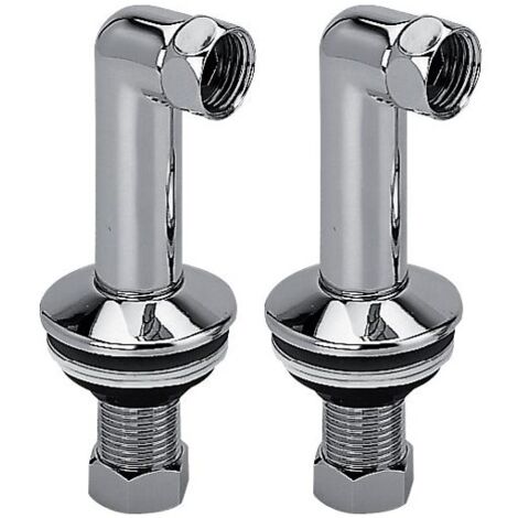 Paire de colonnettes sortie femelle 15x21