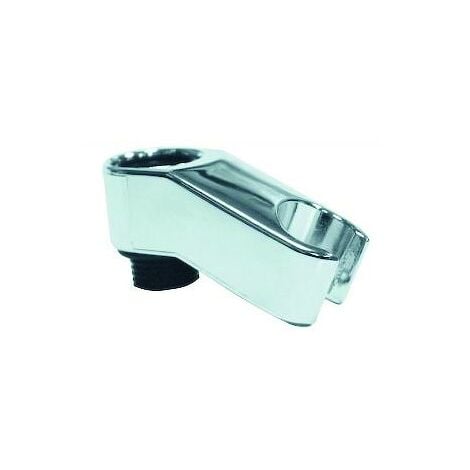 Support pour douchette dessus dessous - chromé - VALENTIN