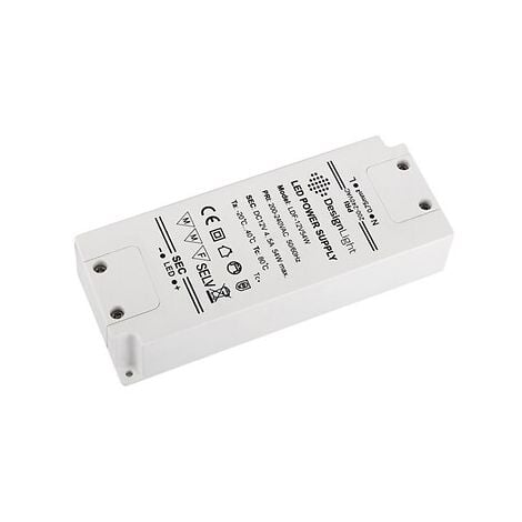 Transformateur LED 220-240V/12V 75W - SYNERCIA