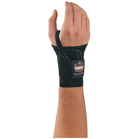 Protège poignet pour main droite PROFLEX 4000 - M - noir - ERGODYNE