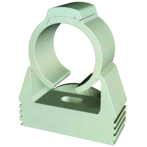 Collier de fixation PVC STARQUICK gris - 12 - 14 mm - WALRAVEN