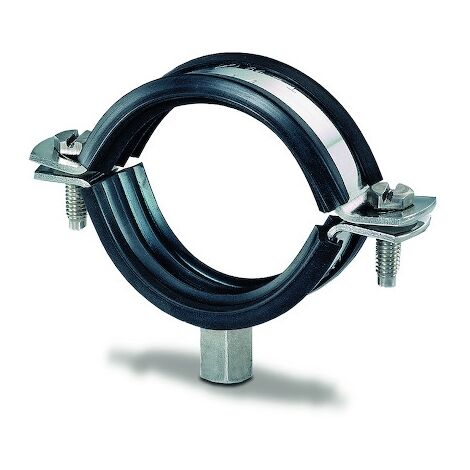 Collier de fixation inox BIS AVEC ISOGAINE - 75 - 80 mm - WALRAVEN