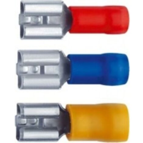 Fiche plate femelle - 1.5 - 2.5 mm² - languette 4.8 x 0.5 mm - par 100 ...
