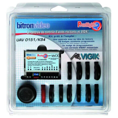 Evicom – Kit contrôle d'accès VIGIK avec 11 badges – Installation ...