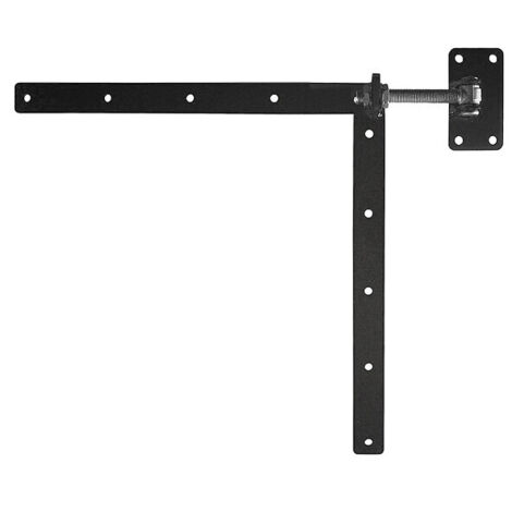 Kit penture équerre et gond main gauche longueur 600 mm pour portail en ...