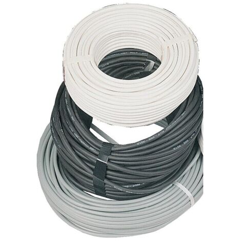 Câble souple HO5 VV-F 3G1.5 noir en couronne de 100 mètres - CABLERIE ...