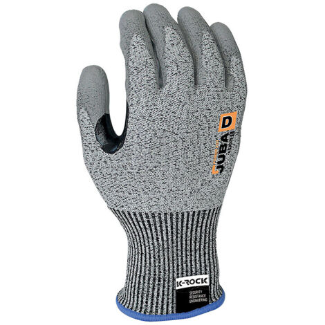 Gant anti-coupure D renfort K-ROCK sachet de 12 paires T.8 - JUBA ...