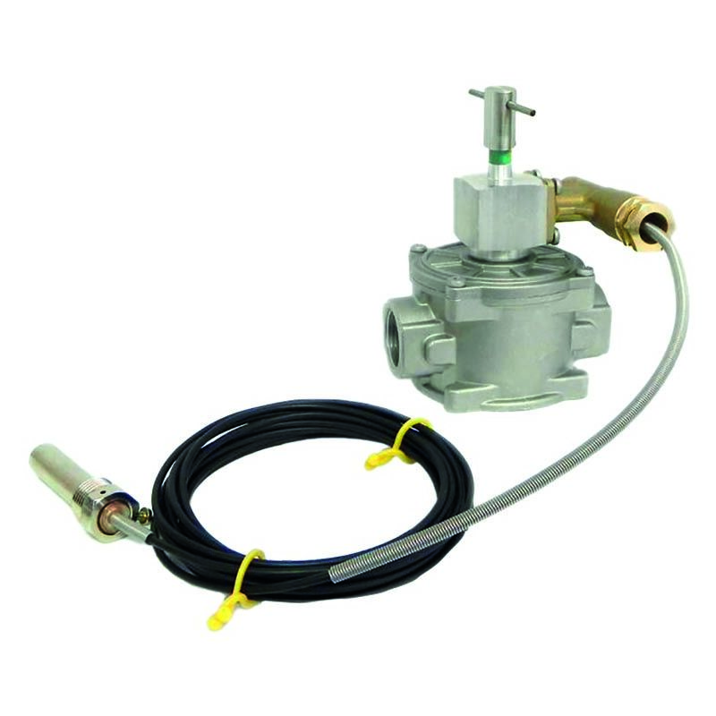 Valvola intercettazione combustibile filettata 1 bar valvola interc ...