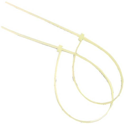 Fascette nylon bianca 98x2,5(cf.100 pz)