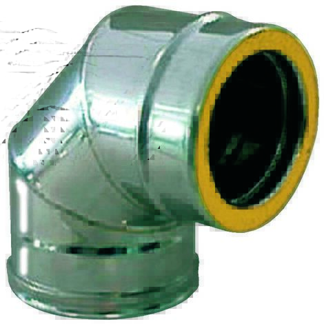 Curva inox 90 gradi dp d300