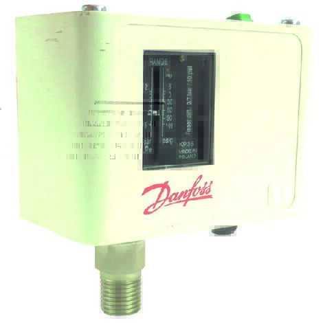 Pressostato Danfoss RT 19B – Per pressioni in aumento fino a 25 bar ...