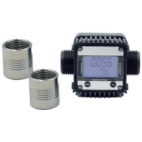 Contalitri digitale per gasolio K24 FF – Attacco 1" F, 5–120 L/min, misura a turbina