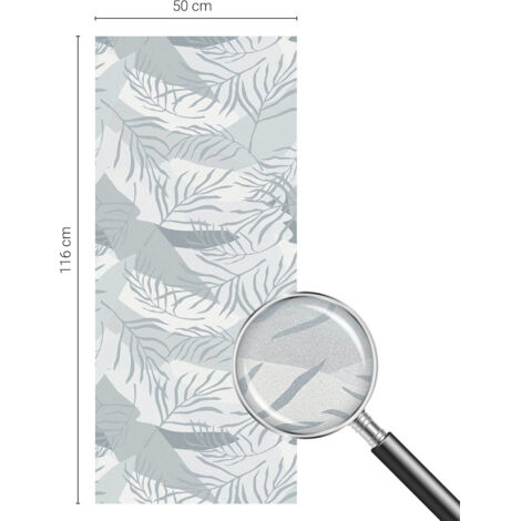 Film Dépoli pour Fenêtre 50x116 cm pour Chambre Cuisine Salle de Bain ...