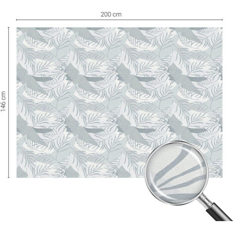 Film Dépoli pour Fenêtre 200x146 Décoratif pour Chambre Cuisine Salle ...