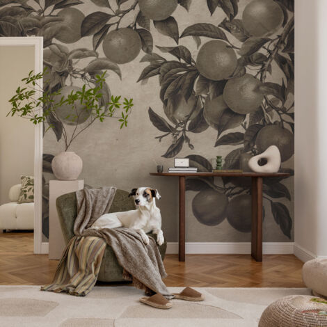Papier peint autocollant motif fruité moderne déco murale 208x146 cm ...
