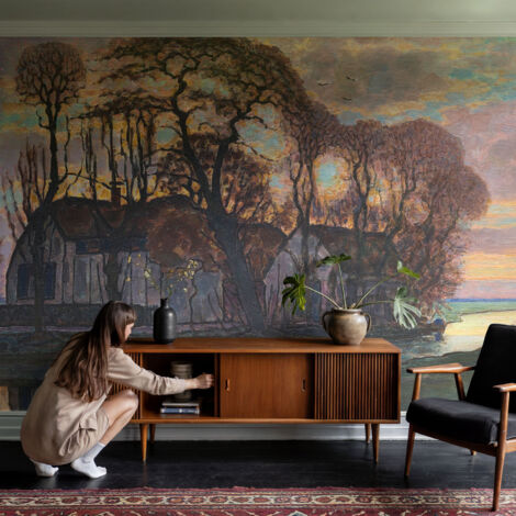 Revêtement mural autocollant décor moderne chambre et bureau 250cm ...