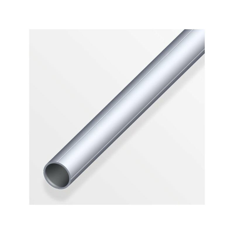 Tube Rond Aluminium Brut, L.1 M X Diam.19.5 Mm