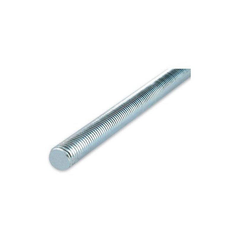 Tige filetée acier zingué, SUKI, L.1000 X diam. 12 mm