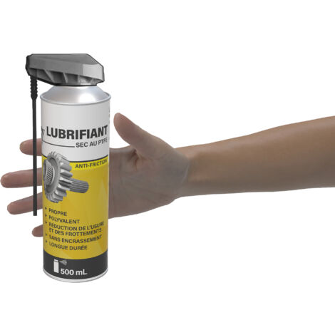 Méduze - 3 lubrifiants PTFE en aérosol 500mL - Propre et sec - Anti ...
