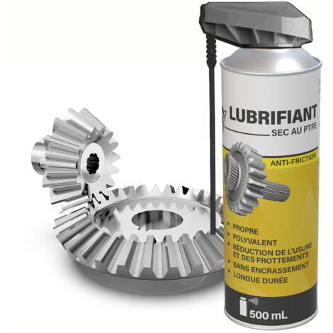 Méduze - 3 lubrifiants PTFE en aérosol 500mL - Propre et sec - Anti ...